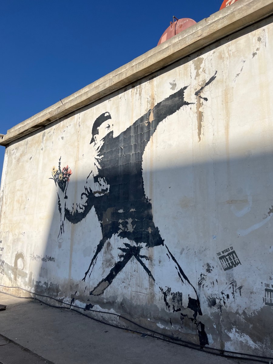 Santa’s Ghetto 07. Palestine, December 2007. – Banksy unofficial