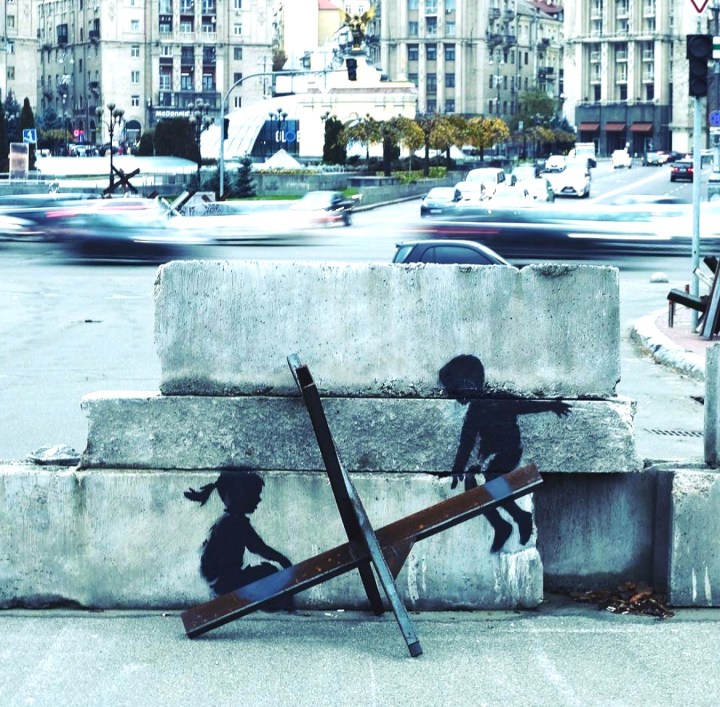 Banksy breaks silence with seven new pieces in Ukraine. 11 November ...